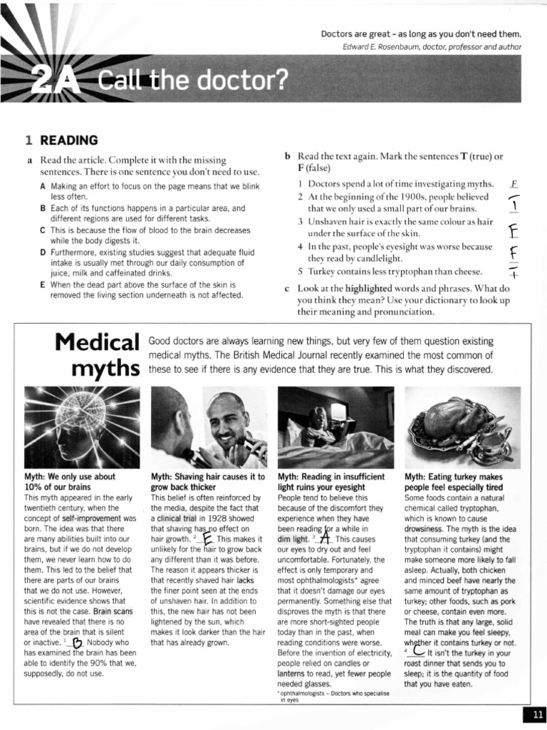 Myths: Medical | PDF