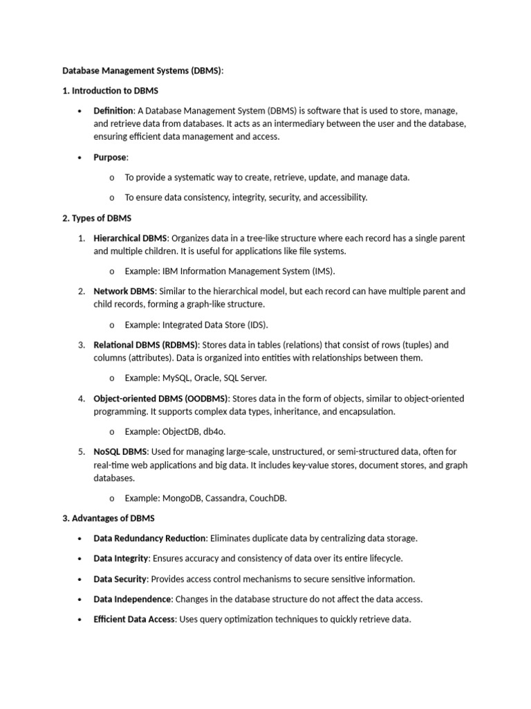 Database Management Systems | PDF
