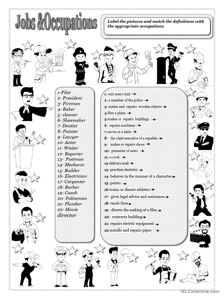 JOBS AND OCCUPATIONS 2 | PDF