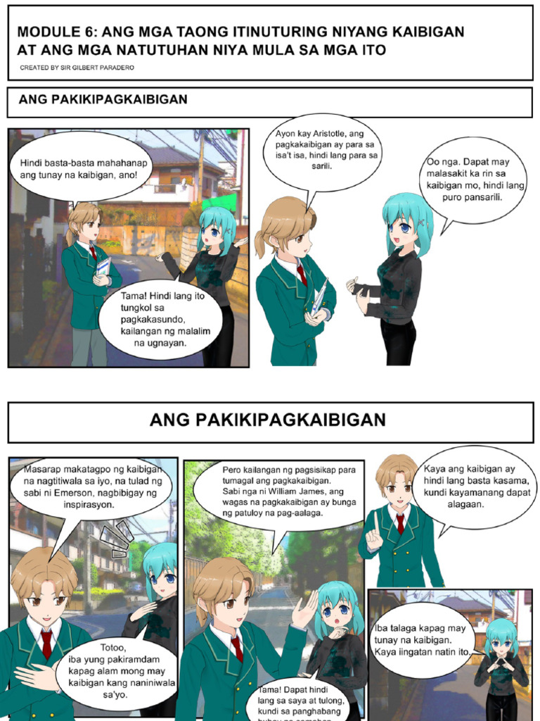 KOMIKS EsP8 Q2 M6 | PDF