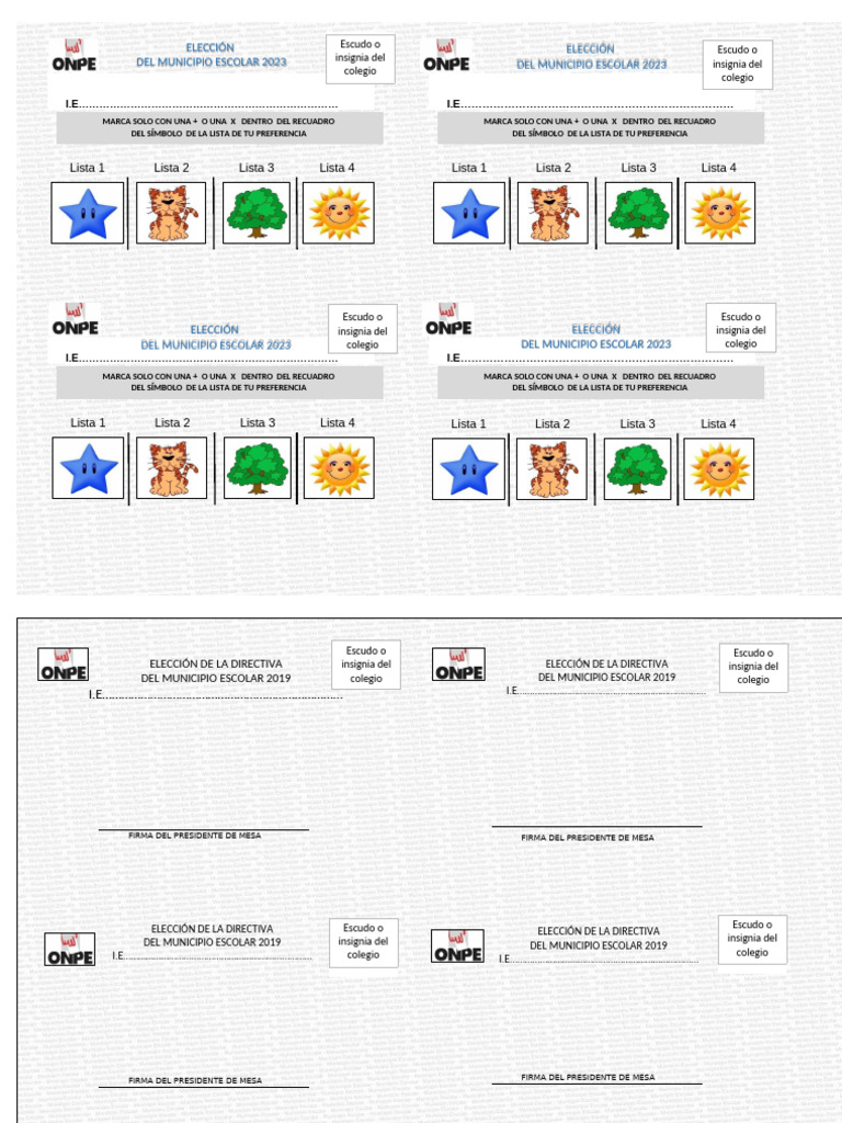 Diseño de Cédulas | PDF