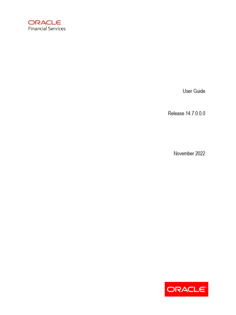 Oracle Banking Supply Chain Finance | PDF