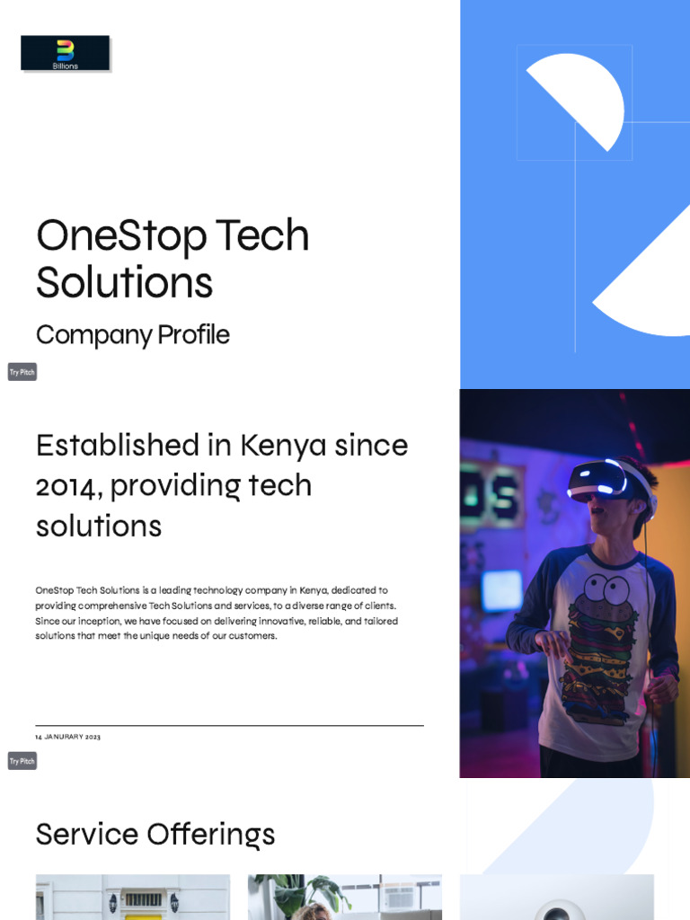 Kenya's Leading Tech Partner | PDF | Economies | Business