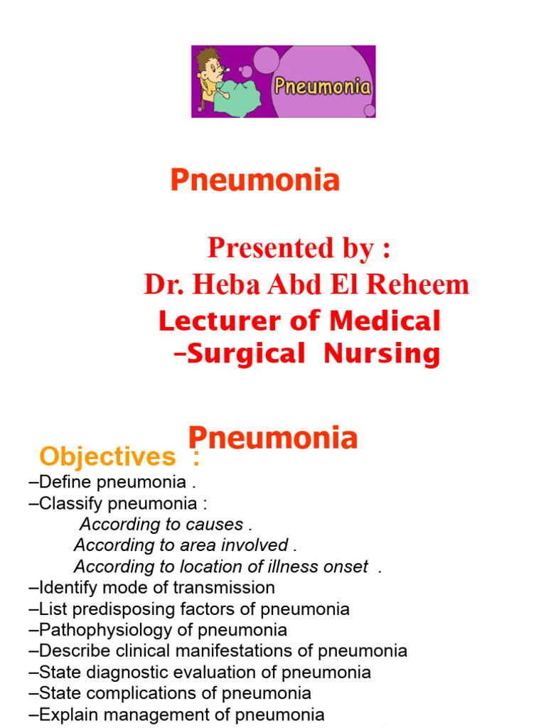 Pneumonia | PDF