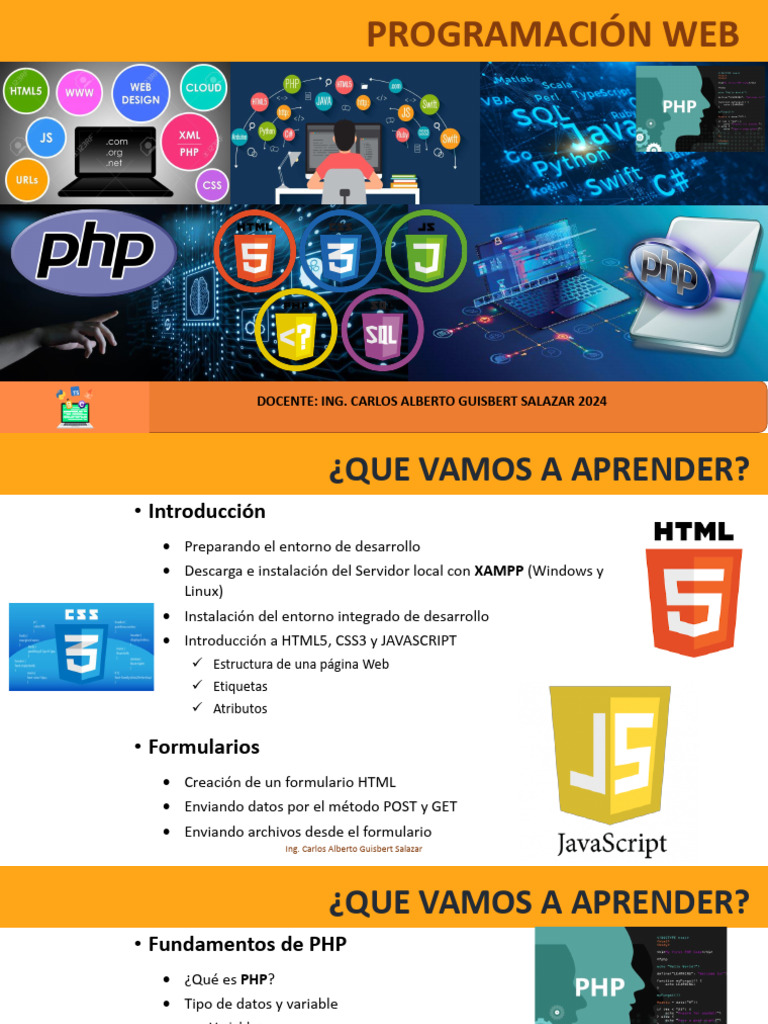 01 Programacion Avanzada 2024 | PDF