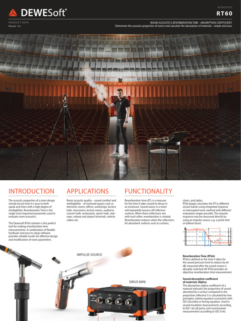 Dewesoft rt60 Brochure en | PDF