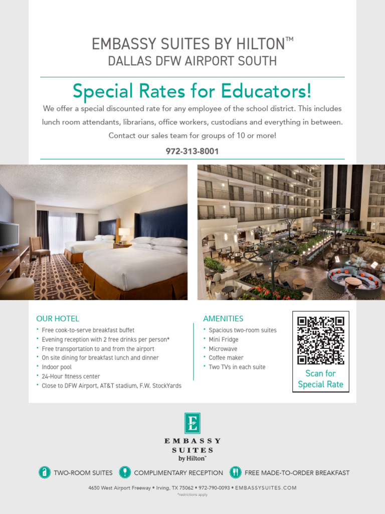 Embassy DFW Flyer Eduators Print | PDF