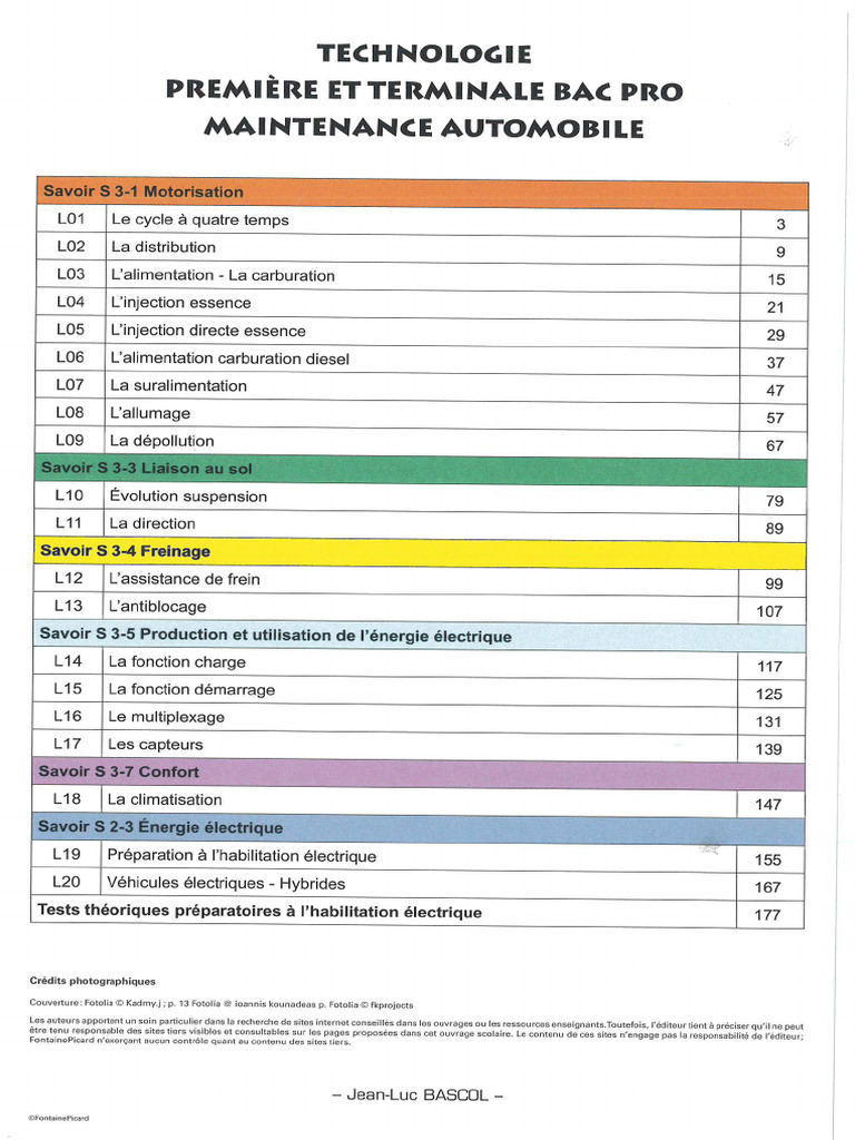 BAC PRO Techno 1er Term | PDF
