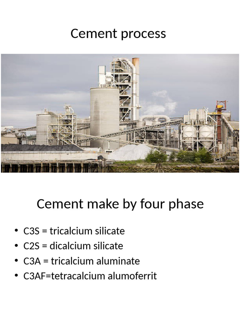 Cement Process | PDF
