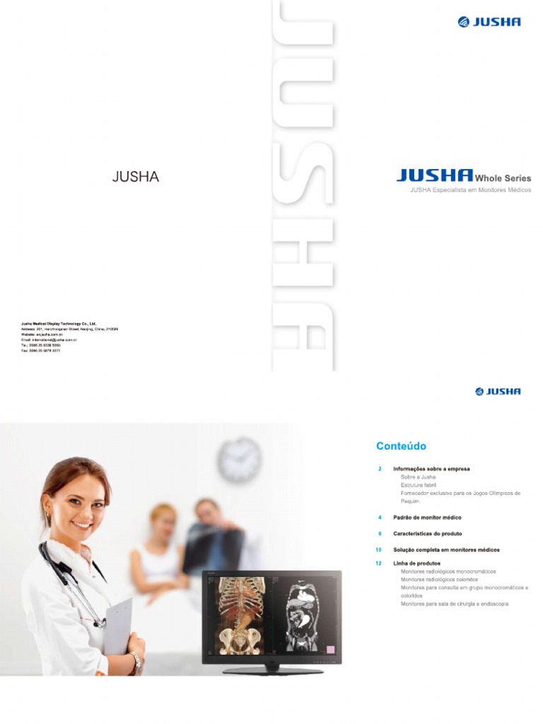 Portuguese-JUSHA Medical Monitors | PDF