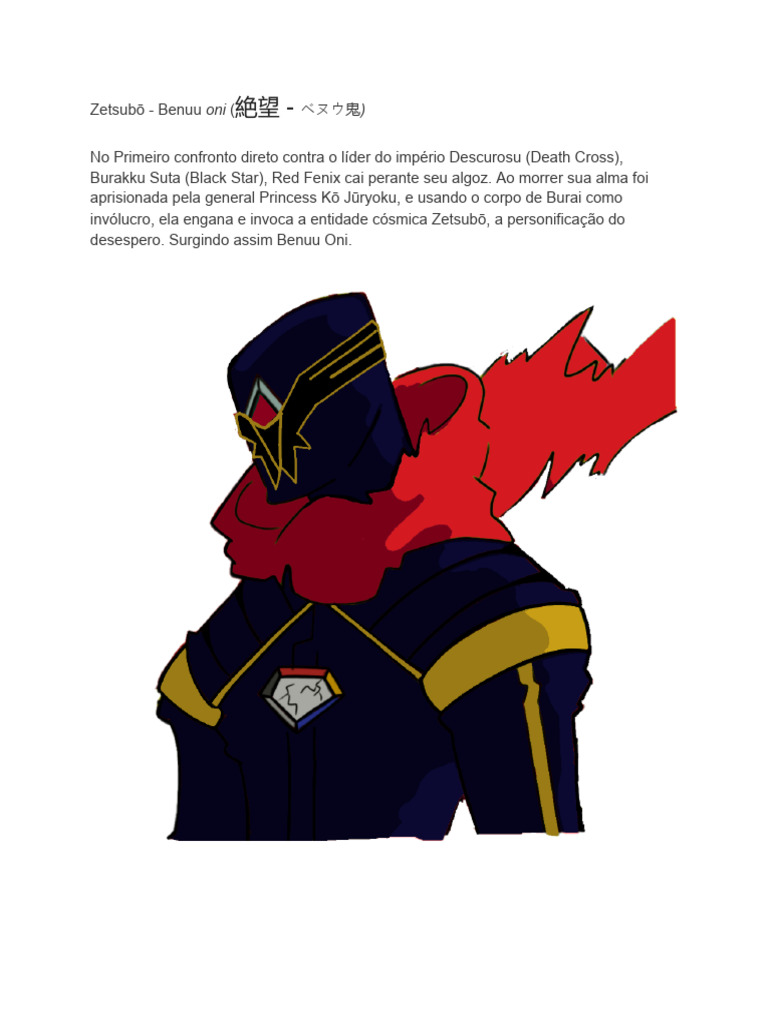 Red Fenix NPC 1 - Zetsubō - Benuu Oni | PDF