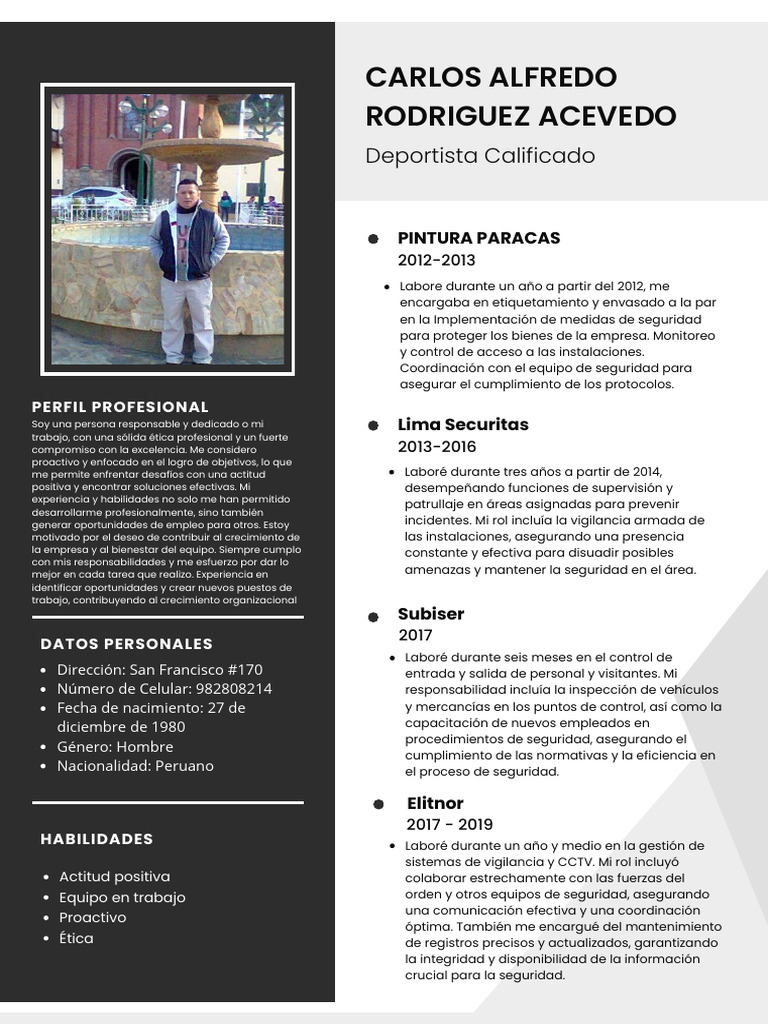 CV- CARLOS | PDF
