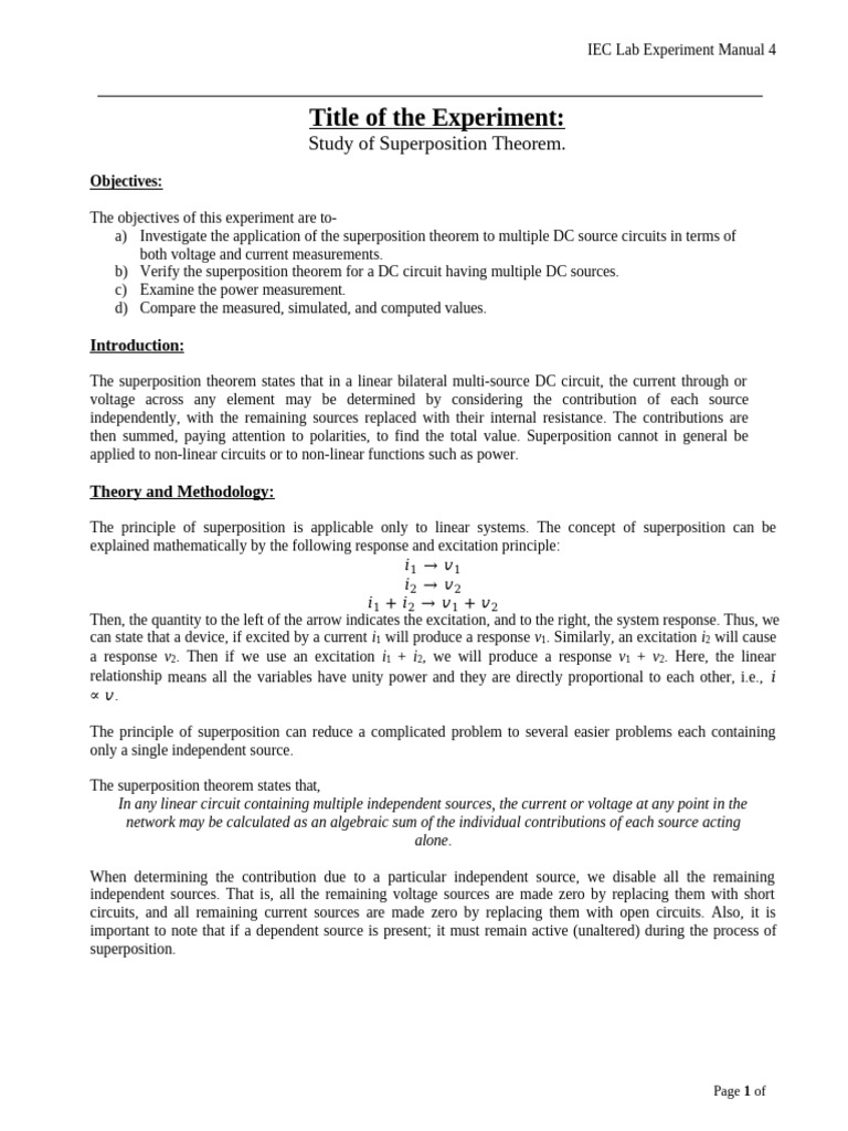 Iec Exp 4 Student Lab Manual Updated | PDF