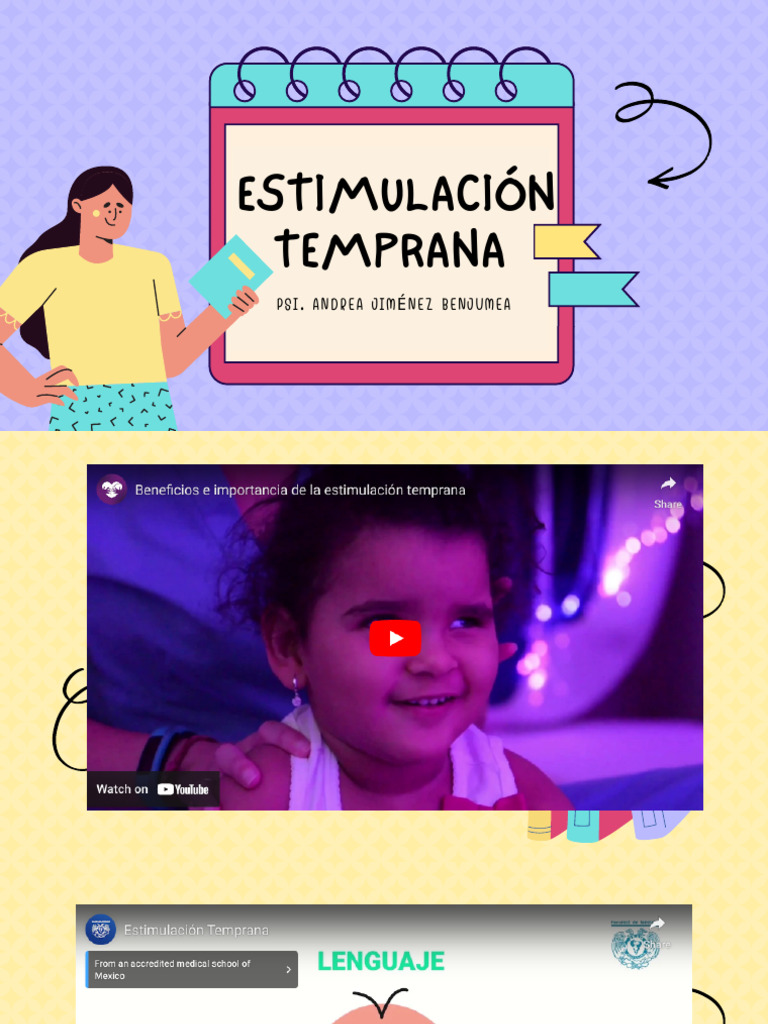 Estimulación Temprana Infantil: Claves y Autores | PDF | Aprendizaje | Desarrollo infantil