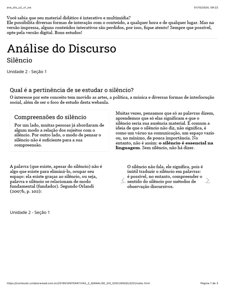 Ana Dis U2 s1 Wa | PDF