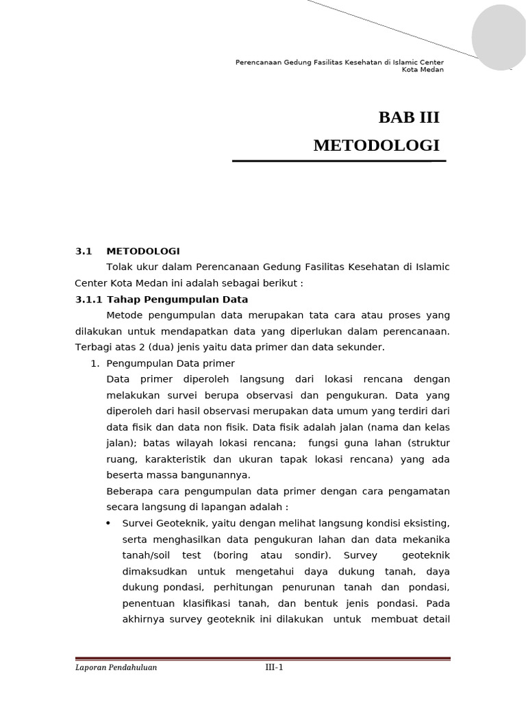 Bab III Metode Penelitian | PDF
