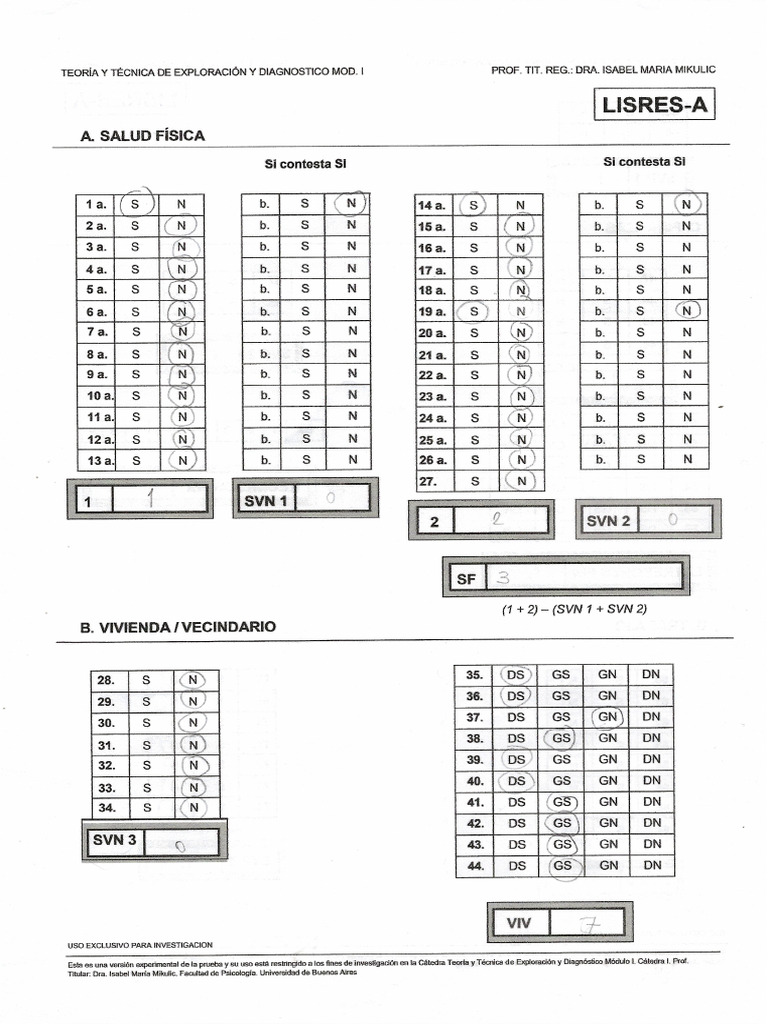 LISRES | PDF