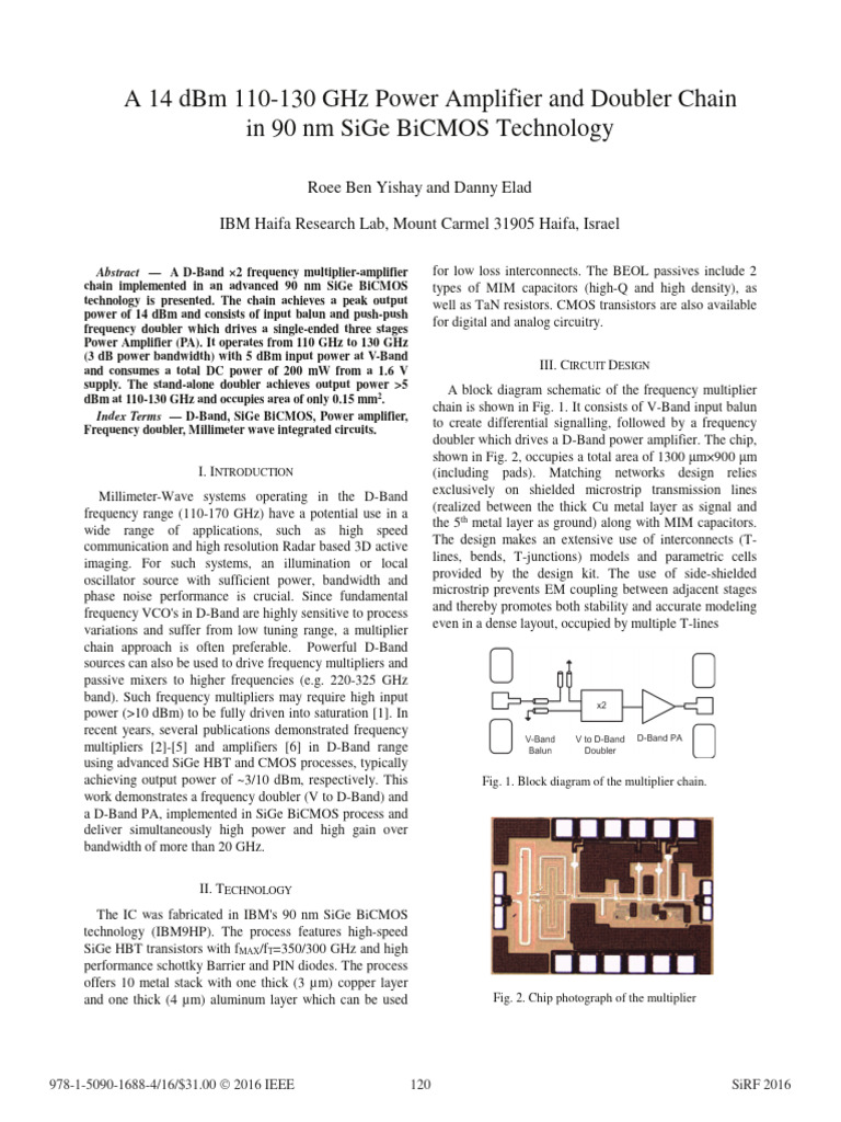 Doubler Chain in 90 NM | PDF