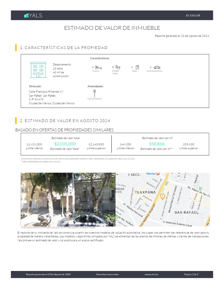 Col. San Rafael, CDMX | PDF