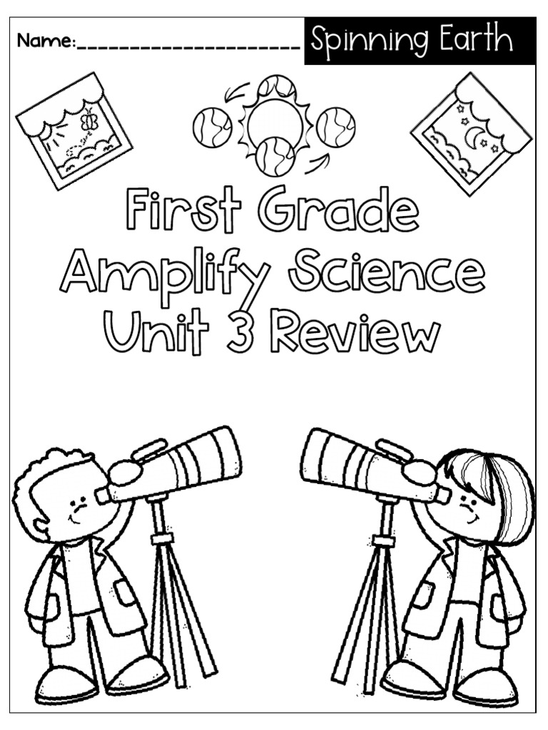 1st Grade Amplify Unit 3 Review Worksheets | PDF