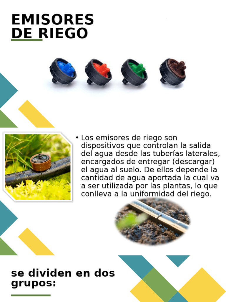 Emisores de Riego | PDF