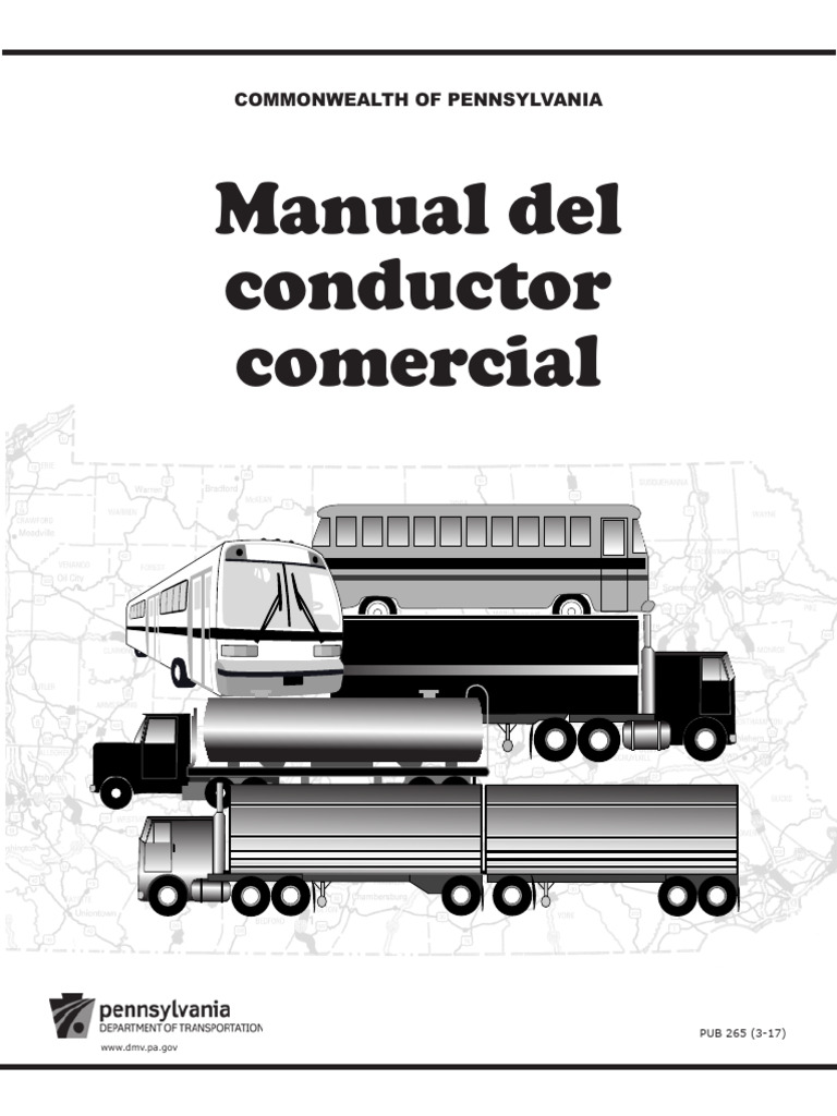 Manual Conductor CDL Espanol Pennsylvania 2019 | PDF | Technology ...