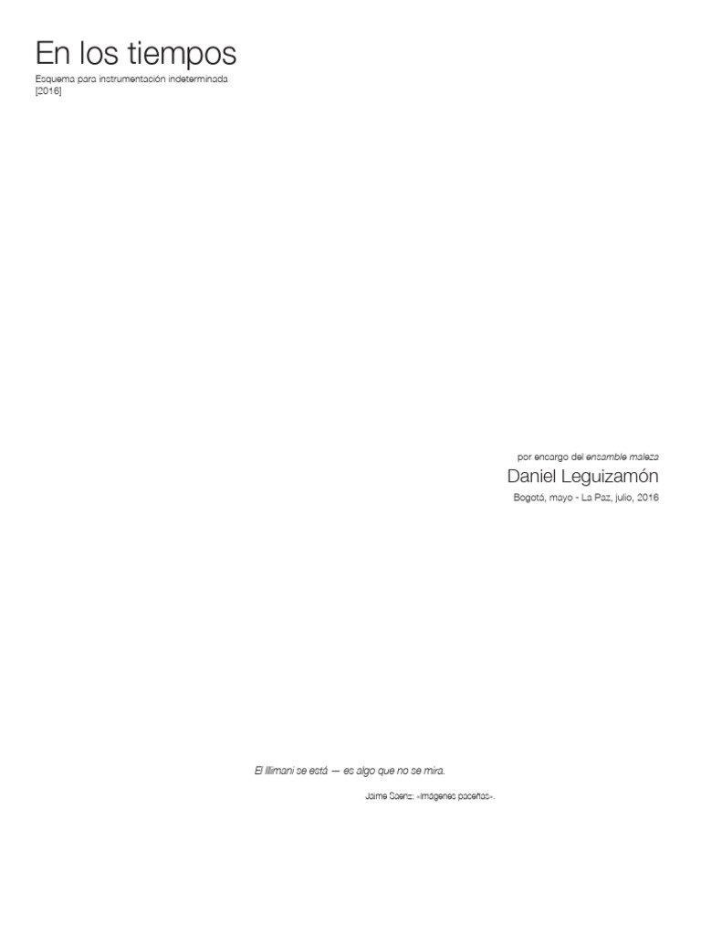 En Los Tiempos | PDF