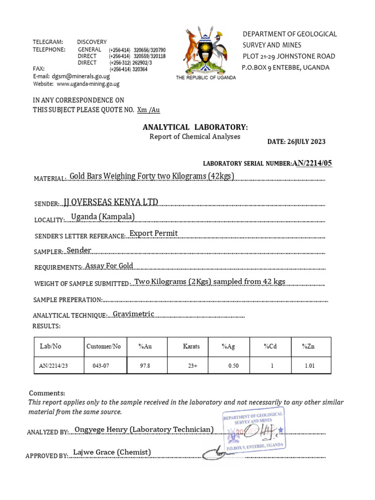 Edit Lab Test Assay Pdf
