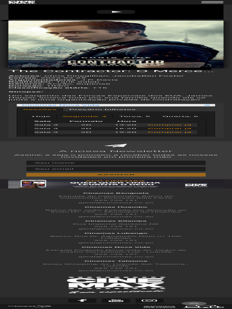 The Contractor O Mercenário (2022) Cinemax | PDF