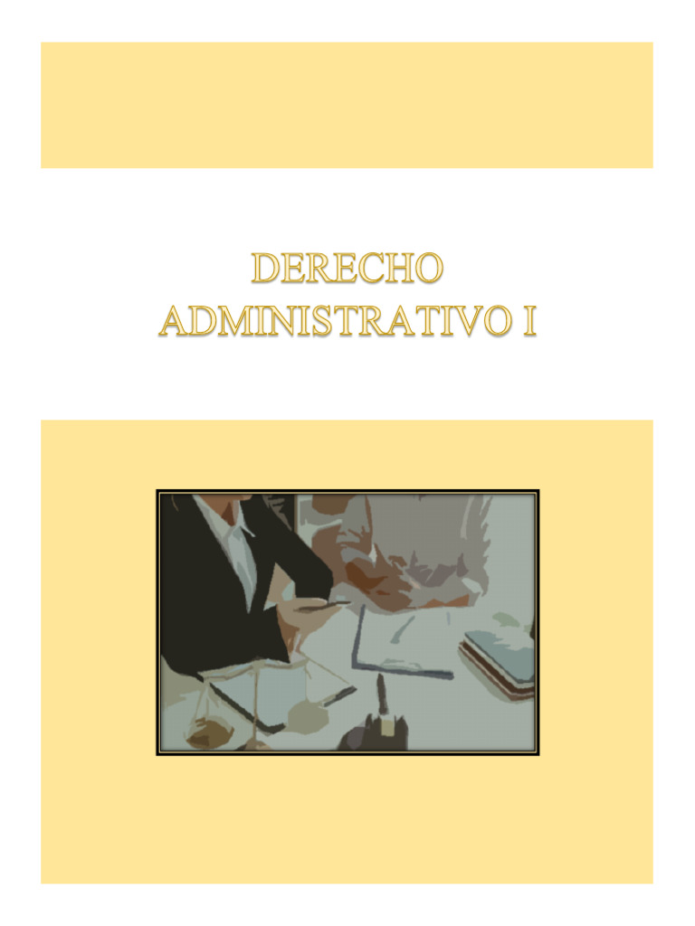 Derecho Administrativo i | PDF