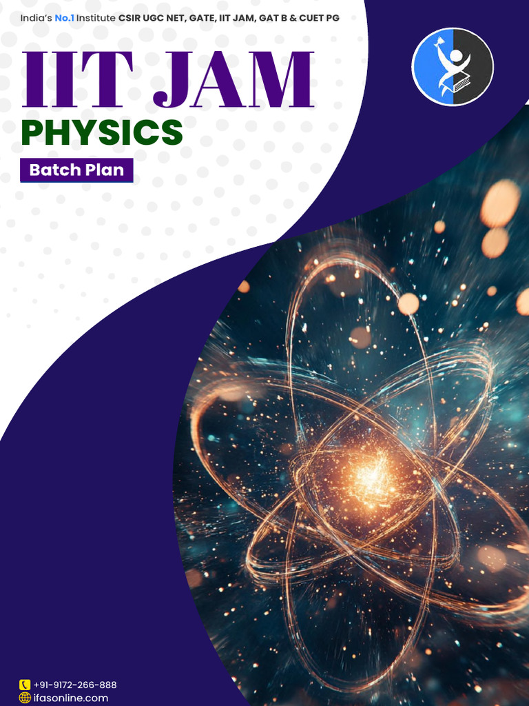 Physics Prep for IIT JAM & GATE | PDF | Waves | Optics