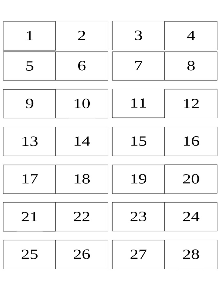 Nomor Doorprize 1 100 | PDF