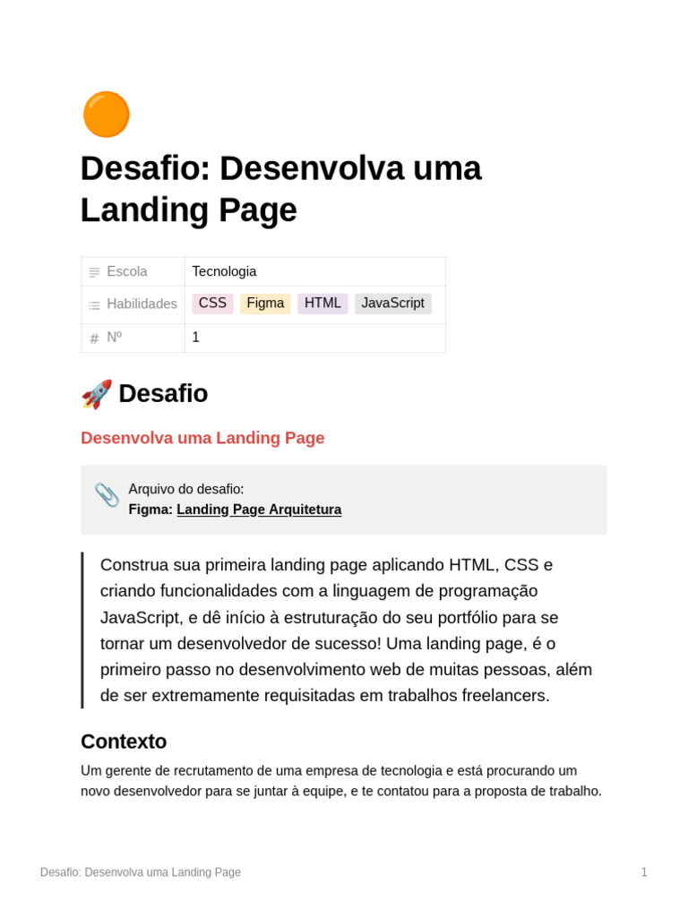 Desafio 1 | PDF