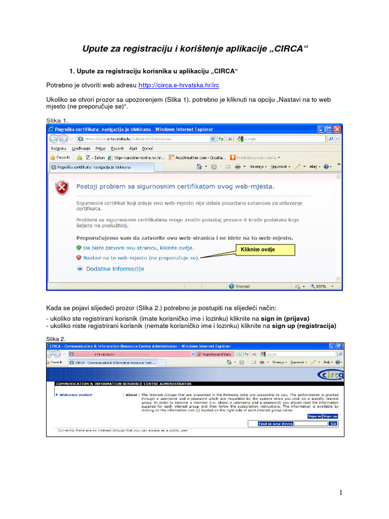 aplikacija za zaposlenje Uputa za službenike | PDF