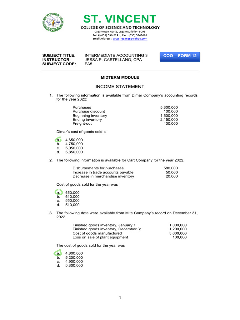 Fa5 - Midterm Module | PDF