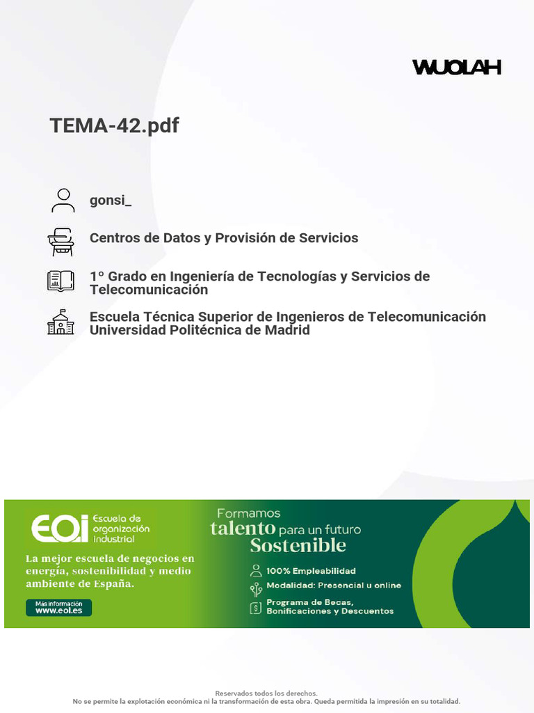 Tema 42 | PDF