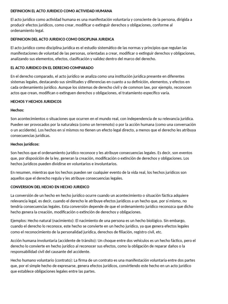 Acto Juridico | PDF | Donación | Justicia