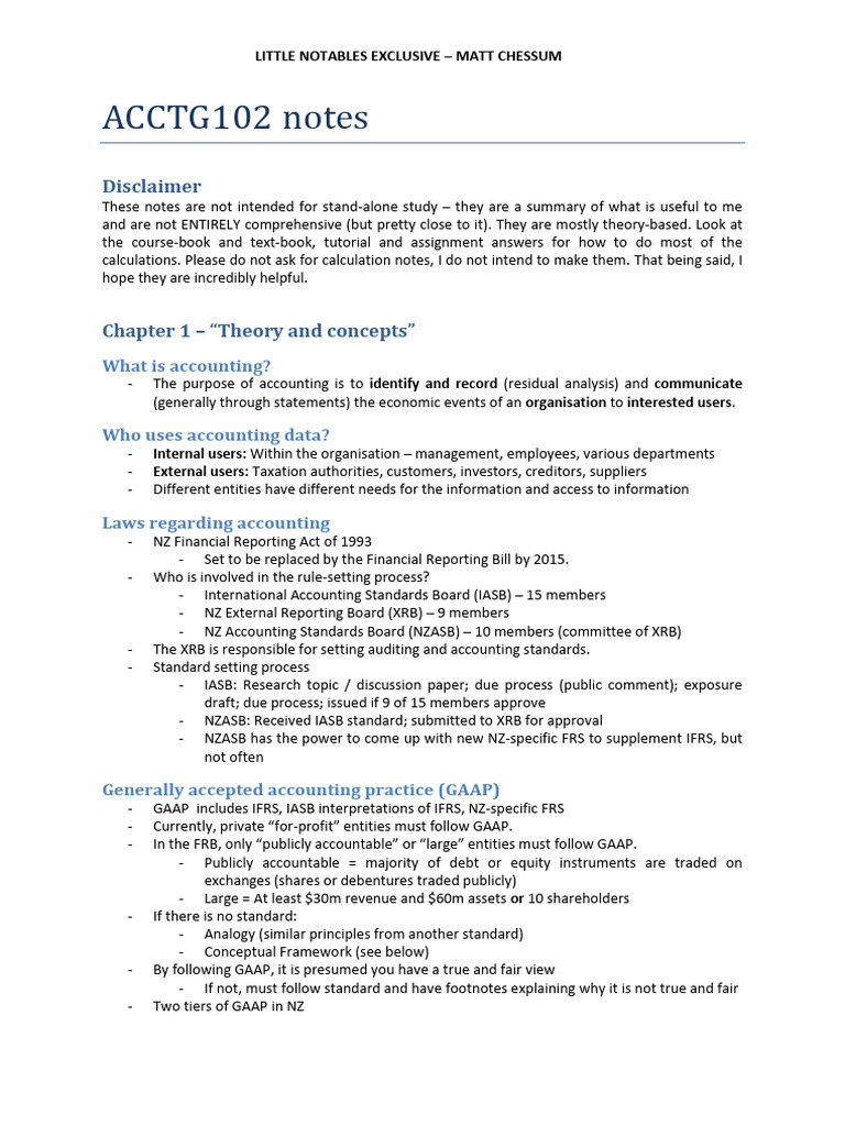 Acctg 102 - MC - Cs Full | PDF