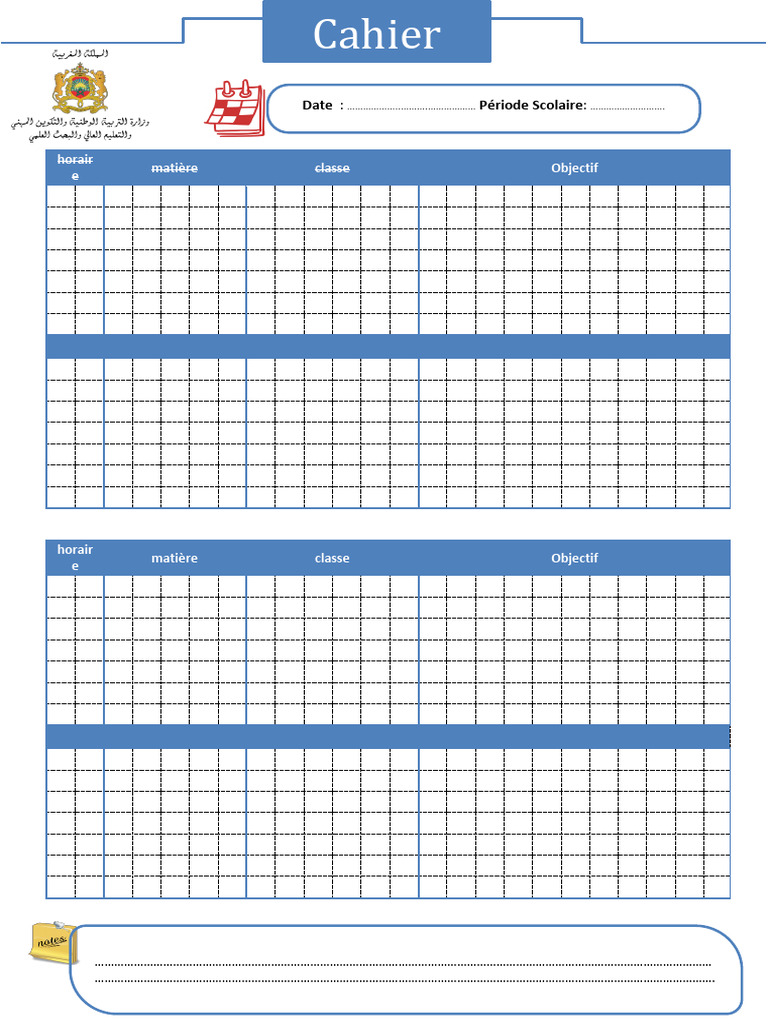 Cahier Journal | PDF