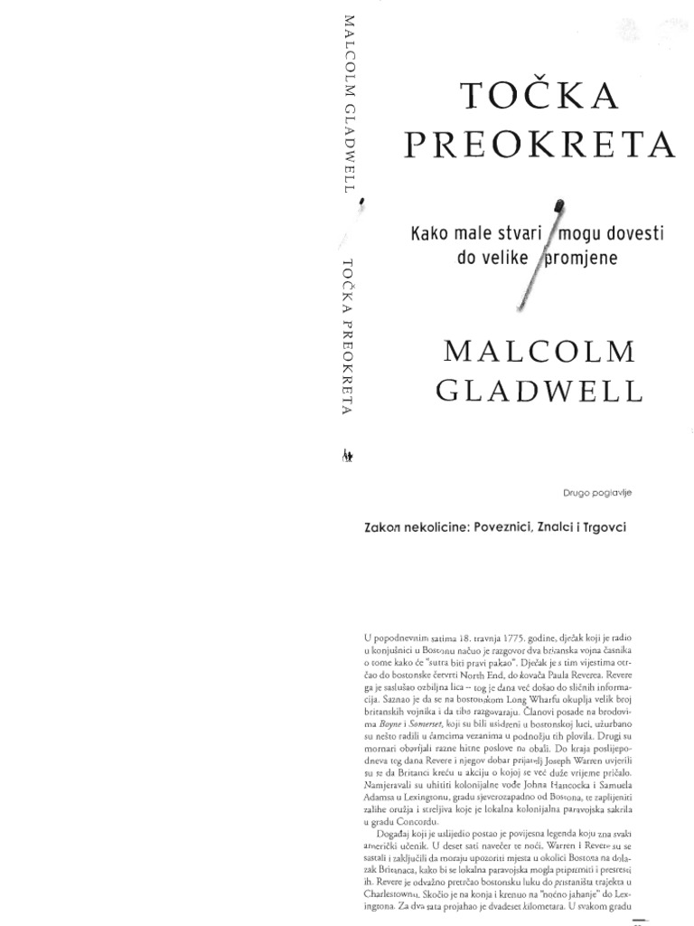 Tocka Preokreta | PDF