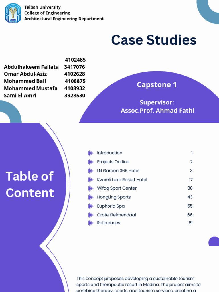 Ass 3 - Case Studies - Group M6 | PDF