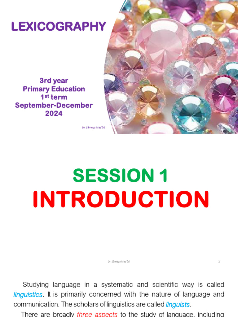1st Session, Lex | PDF