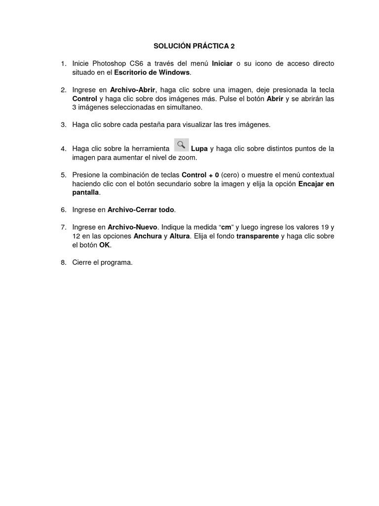 Solucion Practica 2 | PDF