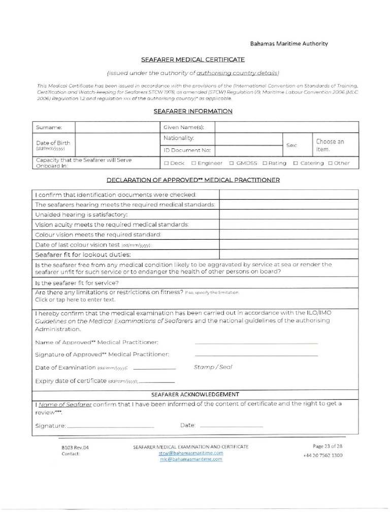 BMA 103 Revision 4 | PDF