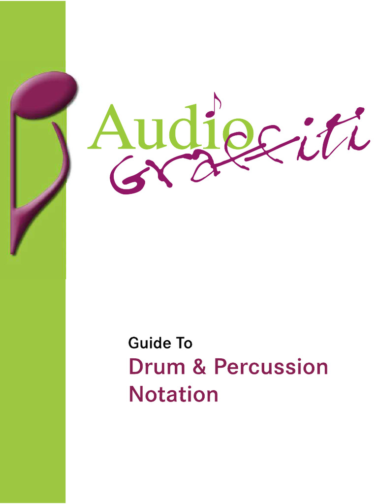 Guide To Drum & Percussion Notation | PDF