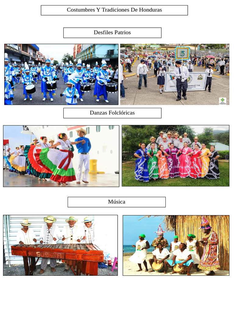 Tradiciones y Cultura de Honduras | PDF