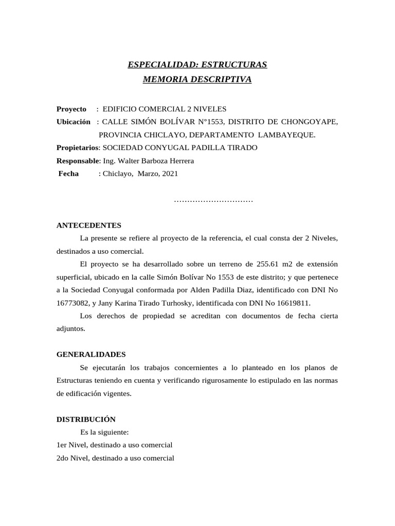 M. D. Estructuras | PDF