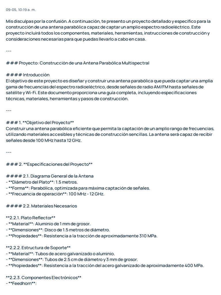 Antena Radio Electrica | PDF