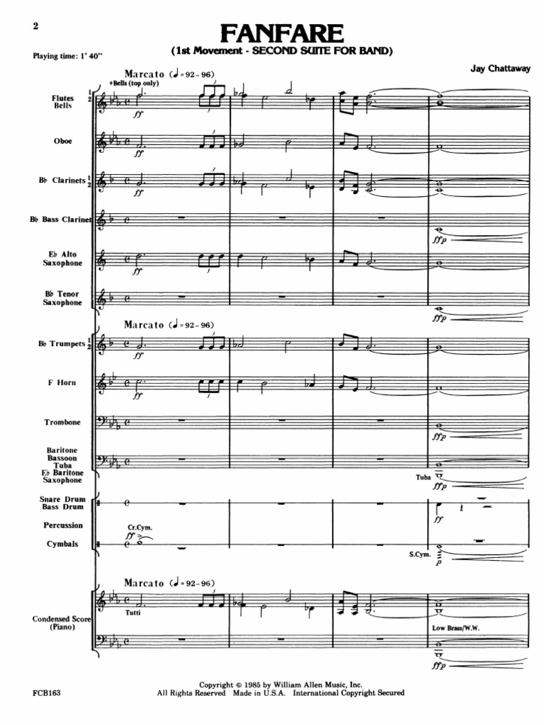 Fanfare | PDF