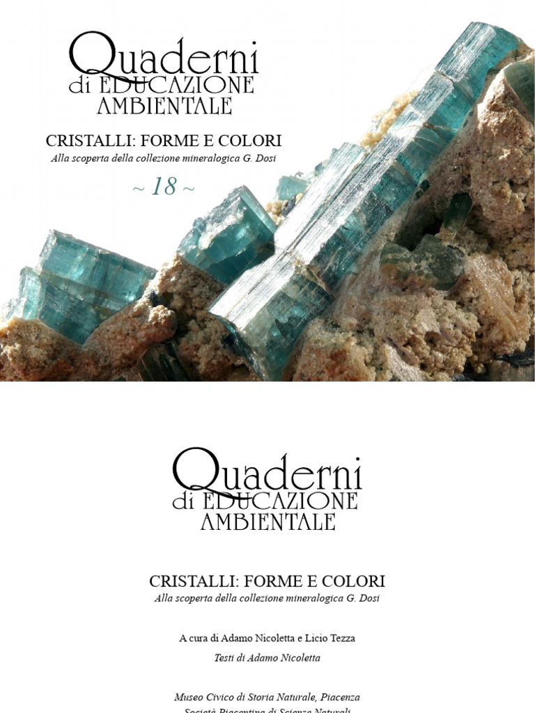 Quaderno 18 Minerali | PDF